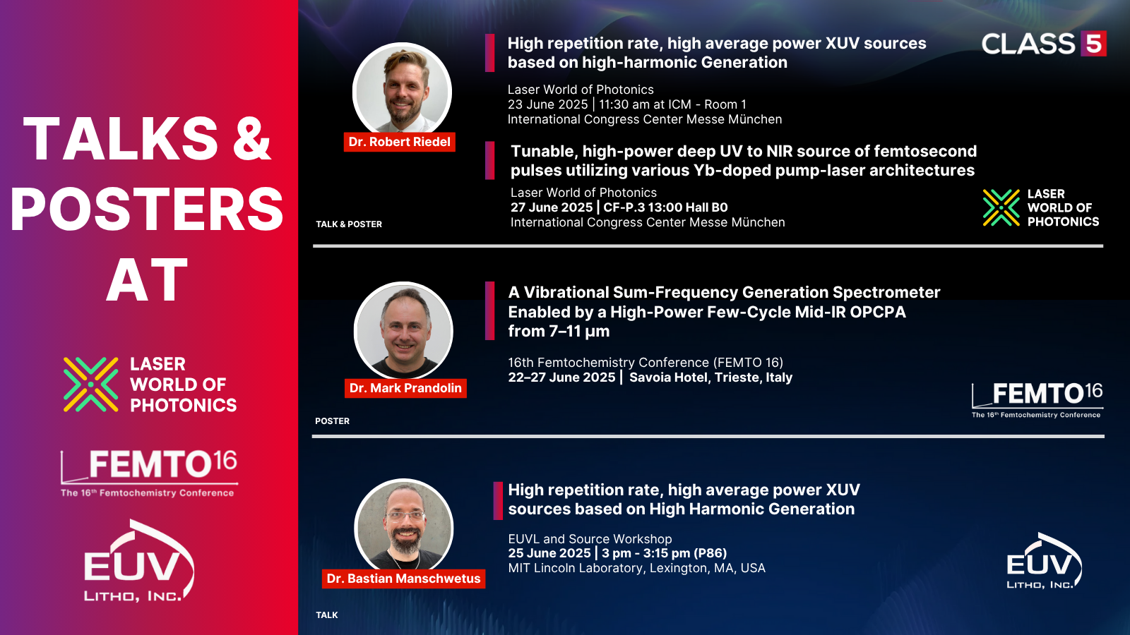 Join the Class 5 Photonics 2025 Conference Marathon! - Class 5 Photonics