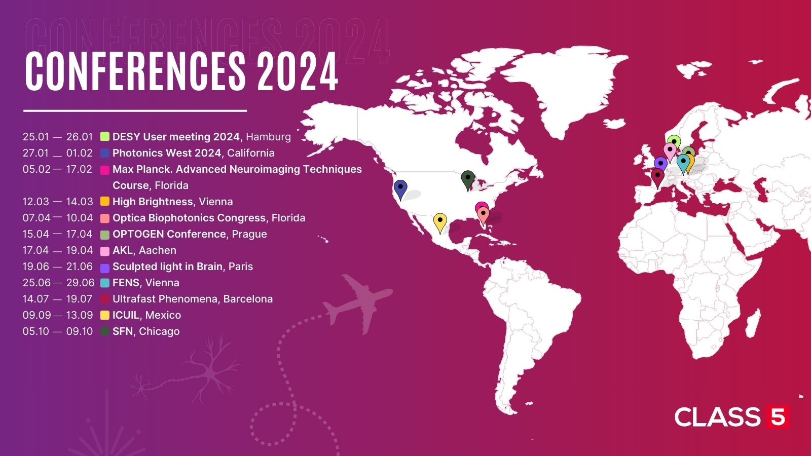 Class 5 Conferences Tour 2024 - Class 5 Photonics