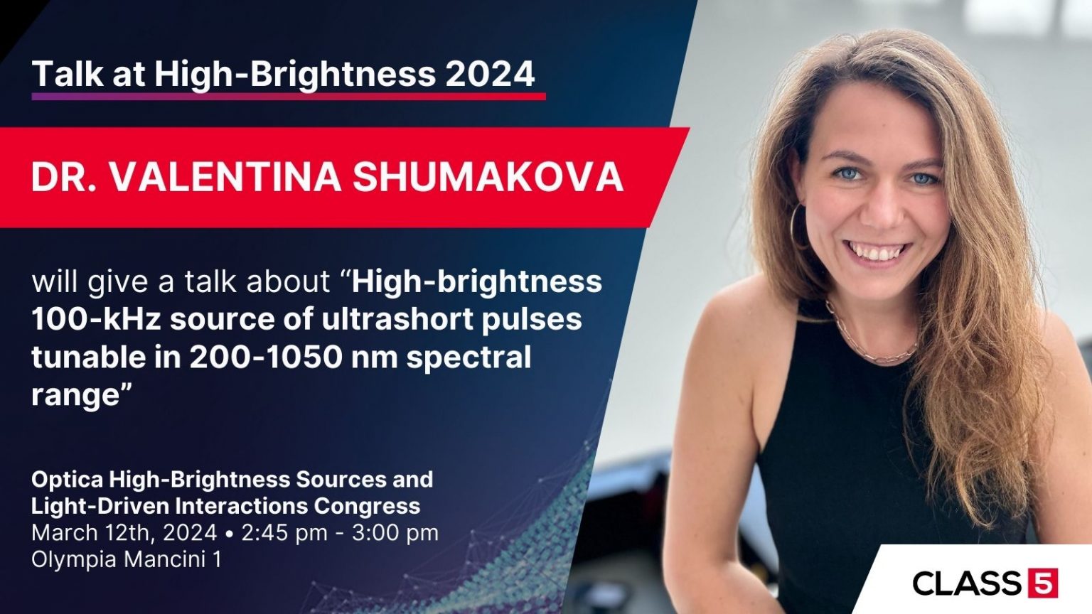 Abstract: High-brightness 100-kHz source of ultrashort pulses tunable ...